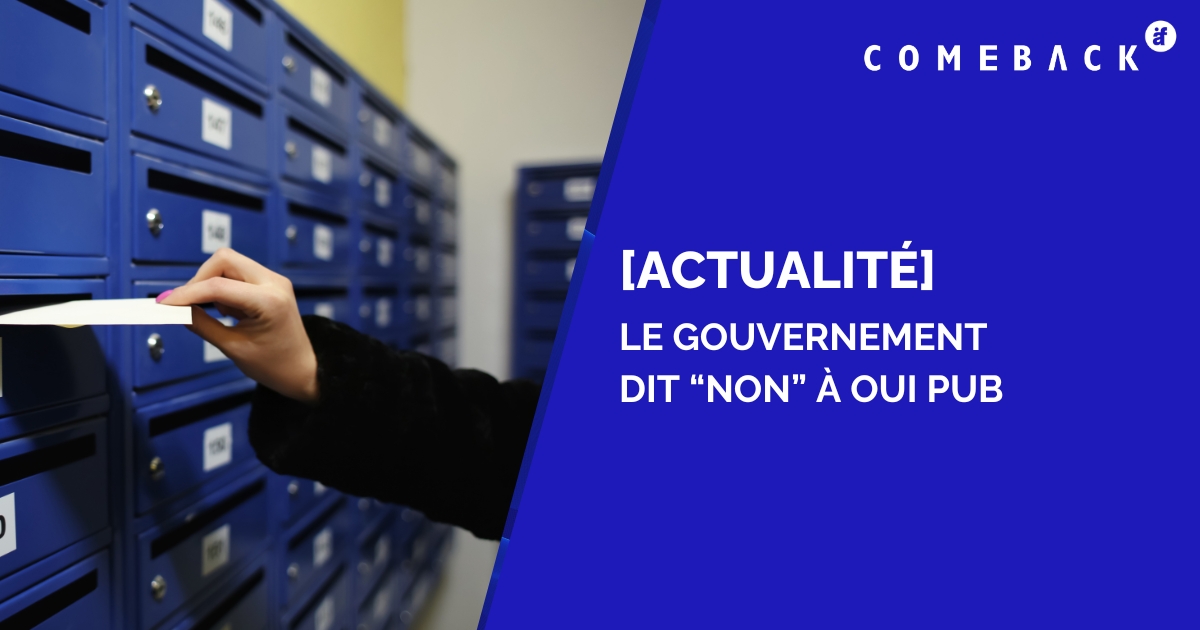 Prospectus - La fin du dispositif Oui Pub